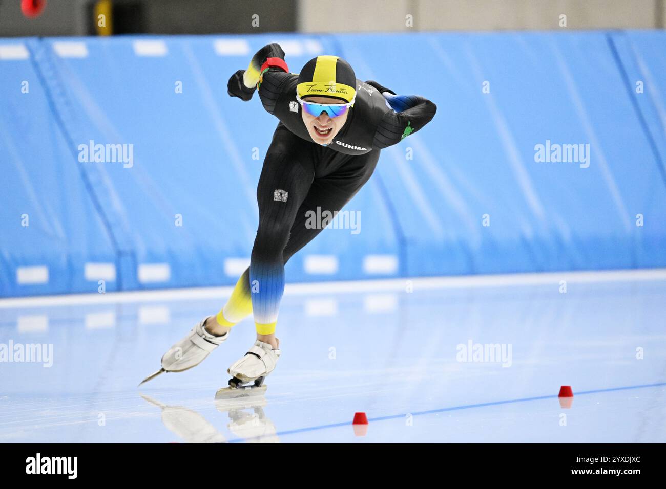 Aomori, Japan. Credit: MATSUO. 15th Dec, 2024. Shuta Hoshikawa Speed ...