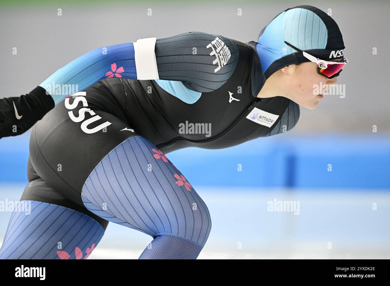 Aomori, Japan. Credit: MATSUO. 15th Dec, 2024. Emika Miyagawa Speed ...