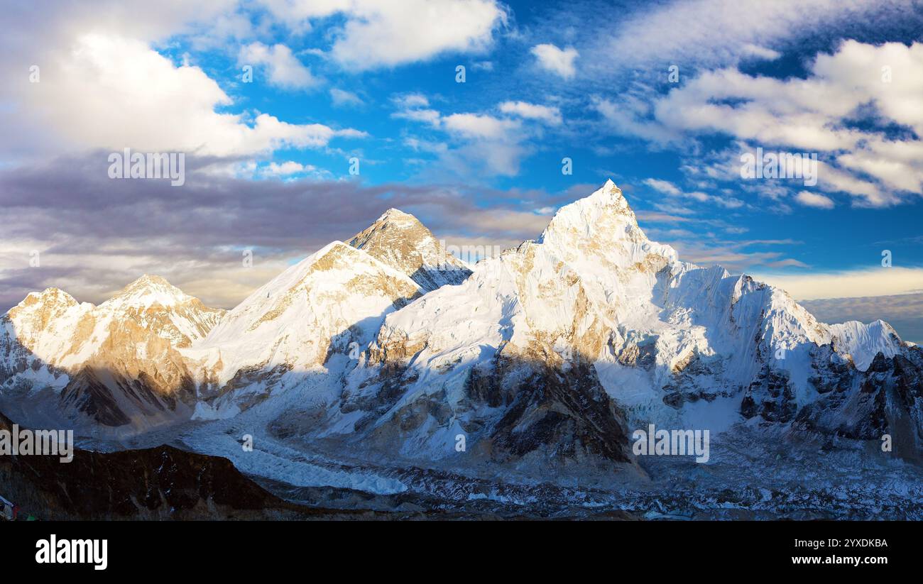 Everest sunset seen from hi-res stock photography and images - Alamy