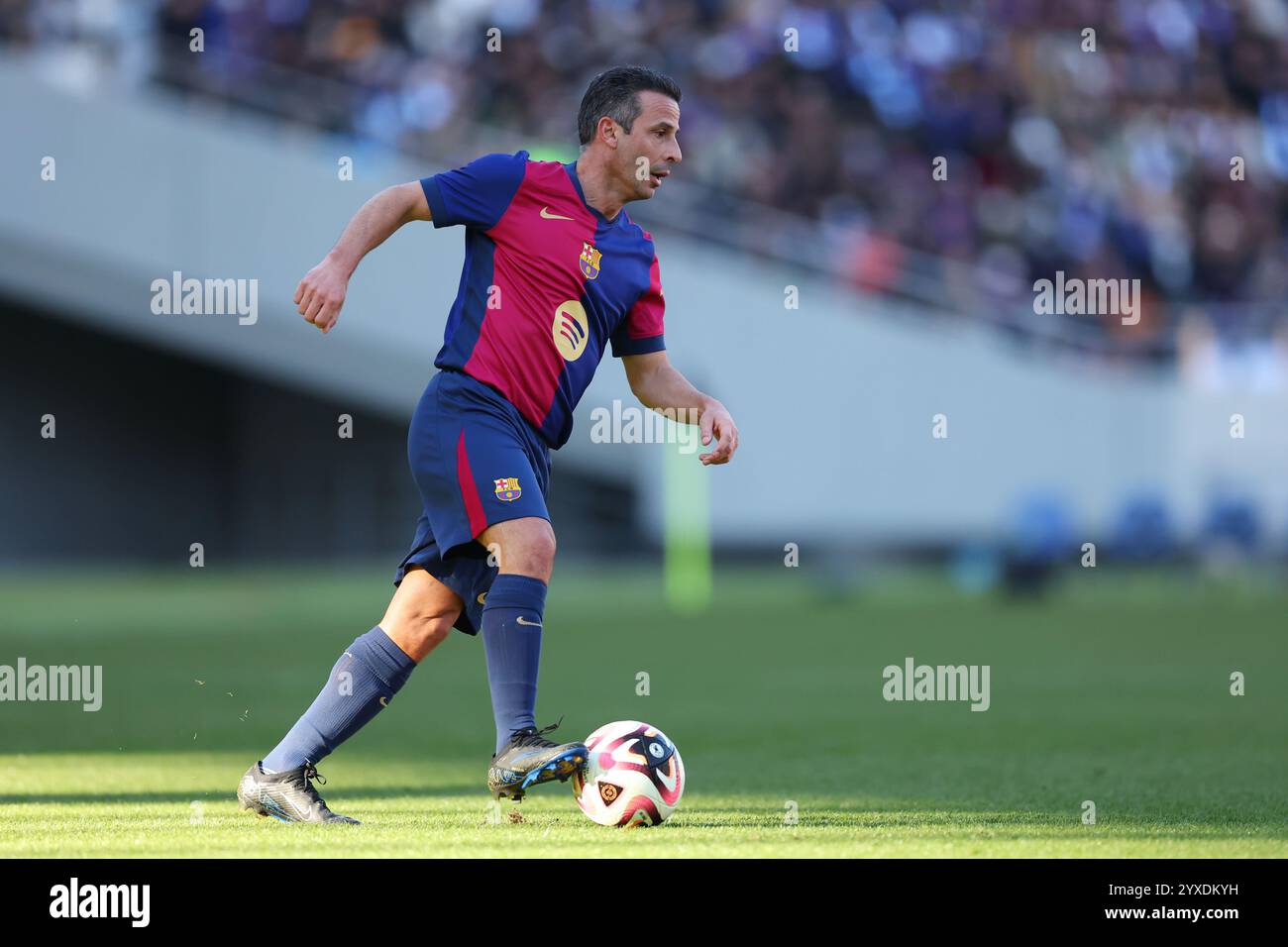Tokyo, Japan. 14th Dec, 2024. Ludovic Giuly (Barcelona legends ...