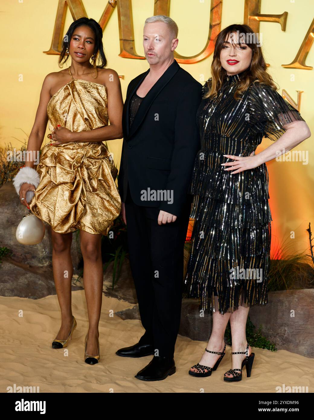 London, UK. 11th Dec, 2024. Tolula Adeyemi, Steve Vyse and Lois ...