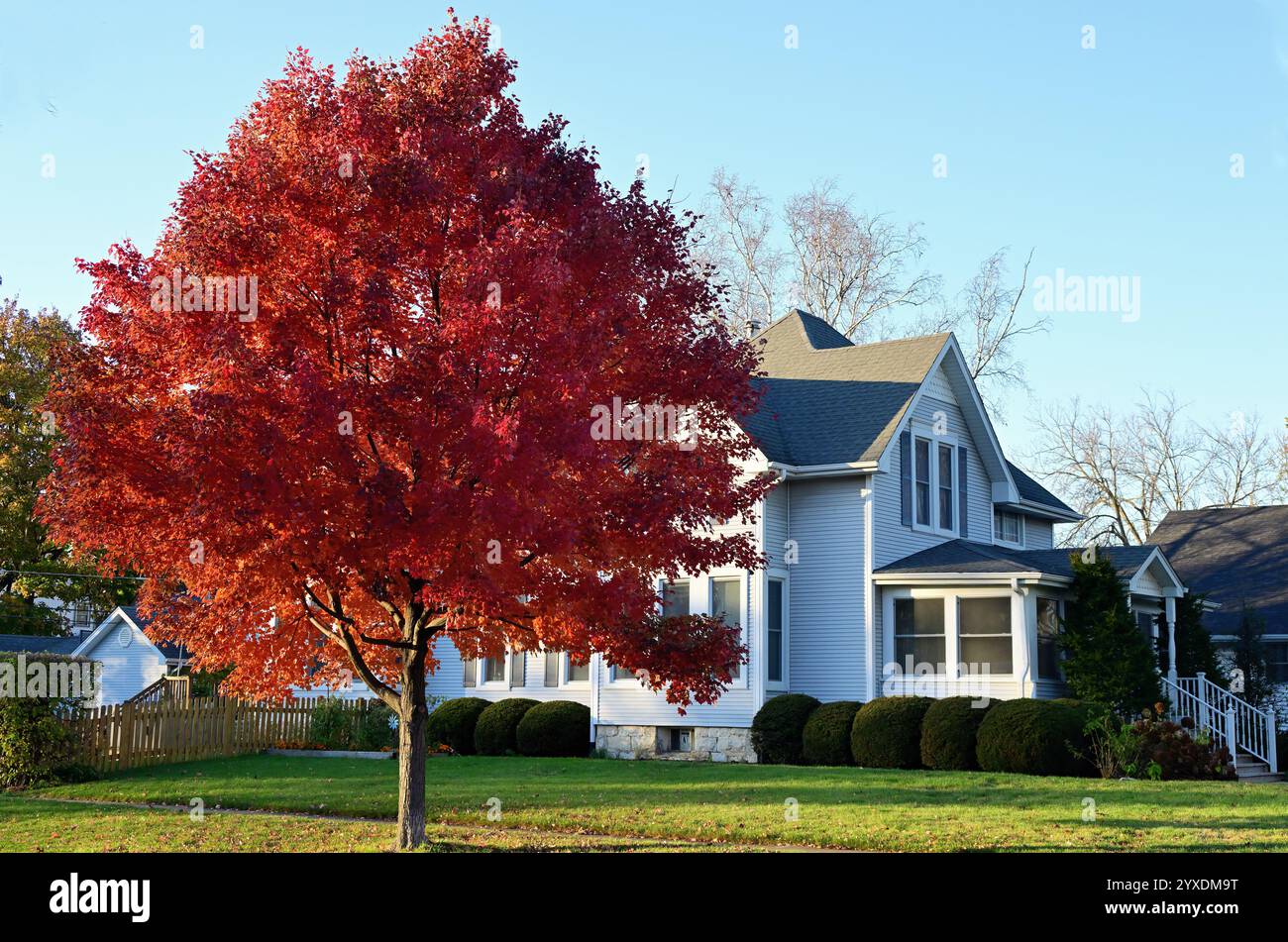 Horizontal color colour midwestern midwest usa hi-res stock photography ...