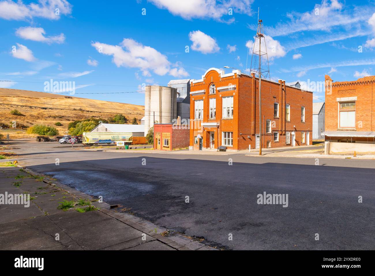 General view of the Rosalia, Washington State, USA City Hall and Museum ...