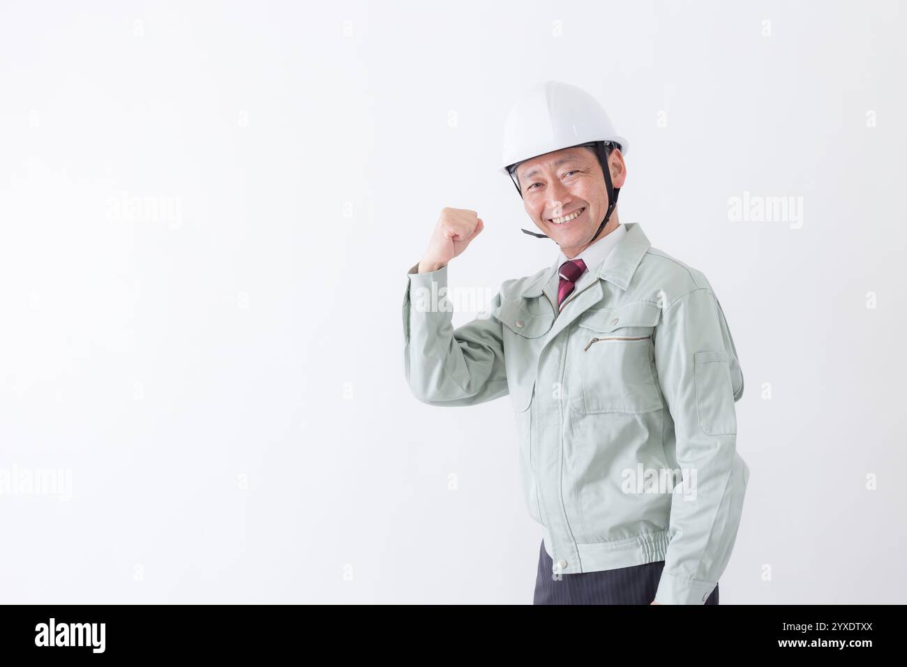 Japanese senior male worker Stock Photo - Alamy