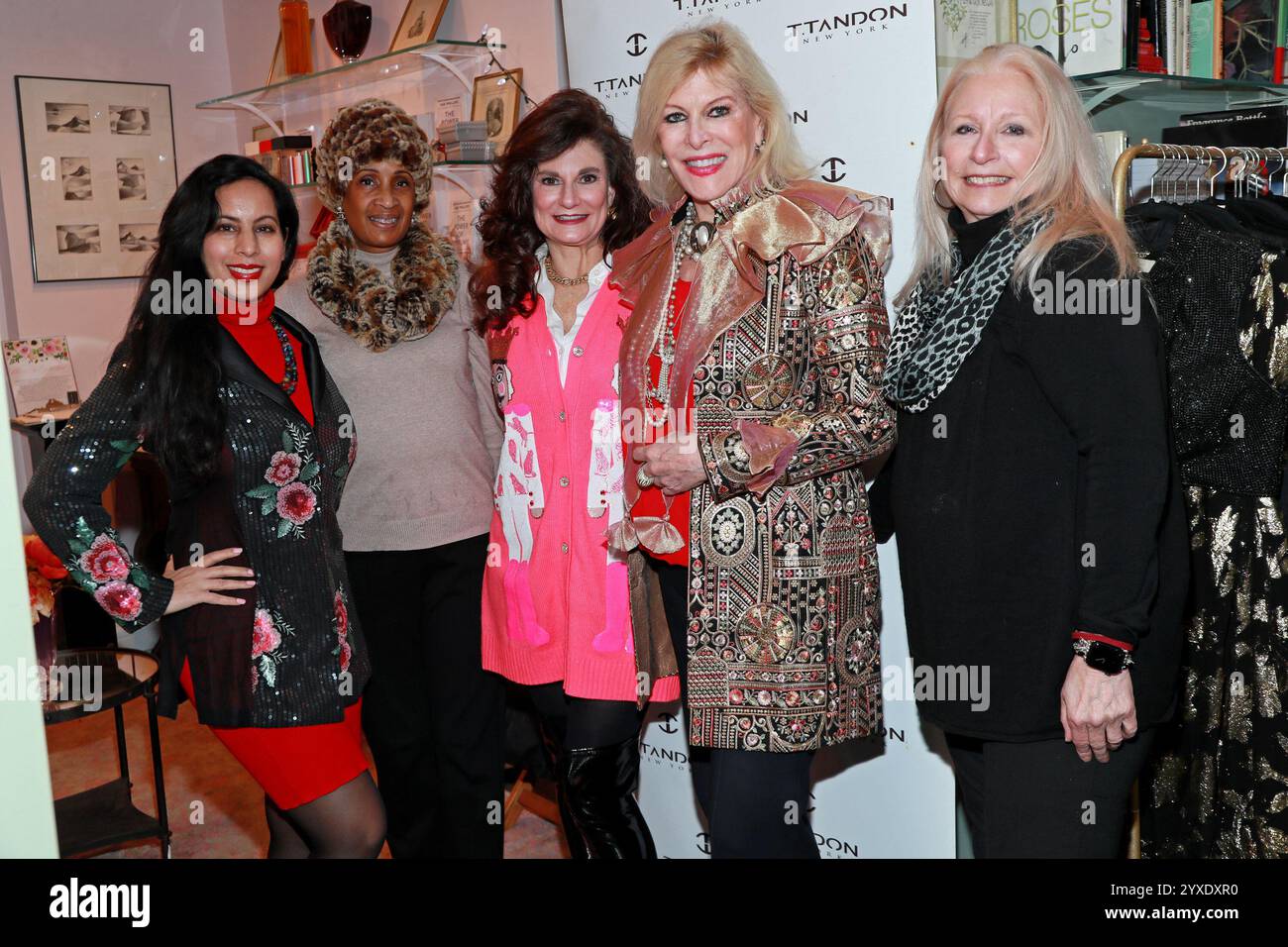 New York, NY, USA. 15th Dec, 2024. Tina Tandon, fashion designer, Nonie ...