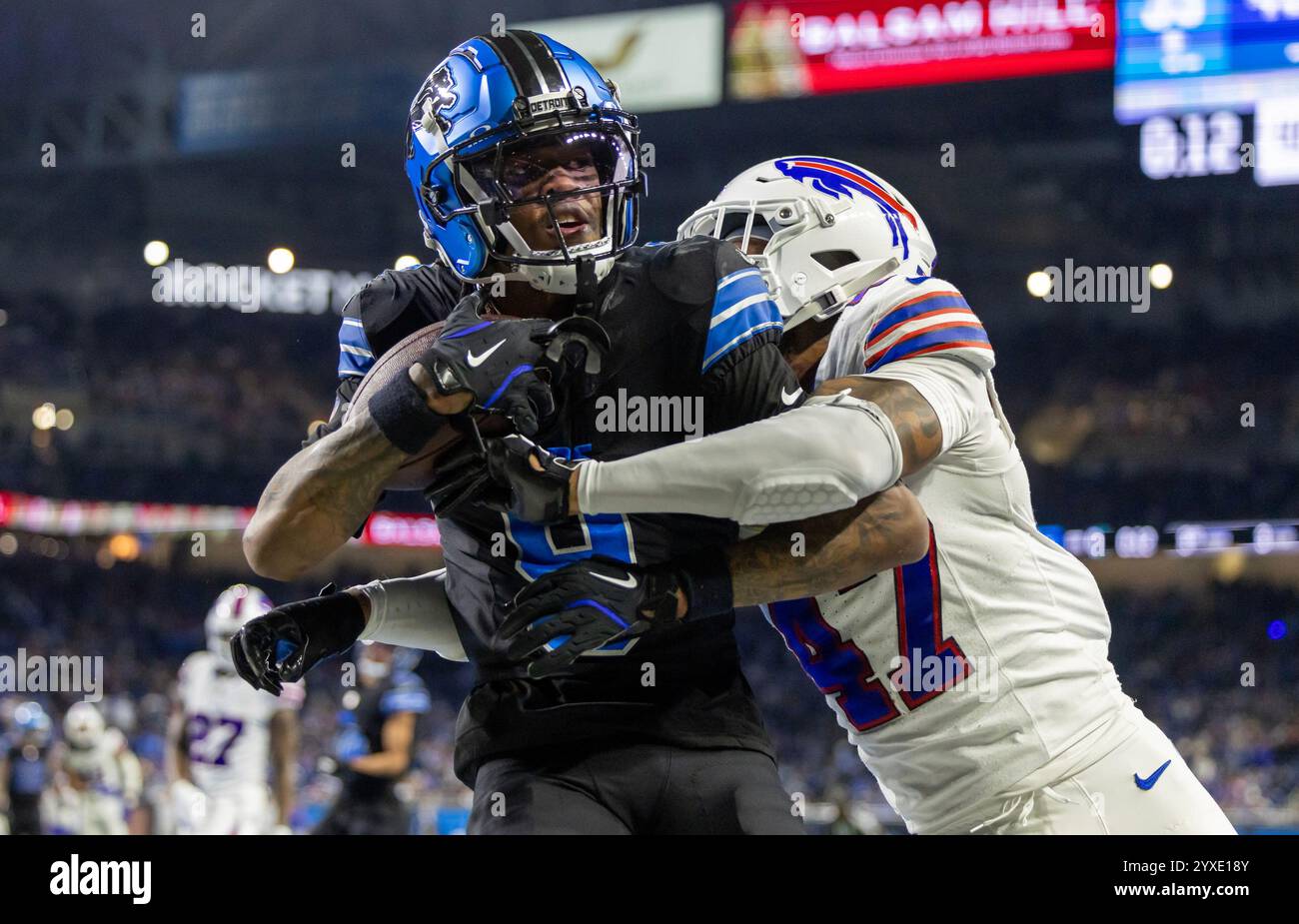 Detroit, United States. 15th Dec, 2024. Detroit Lions Wide Receiver ...