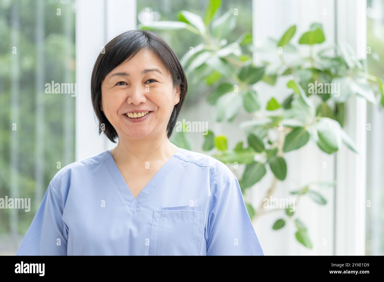 Japanese female nurse Stock Photo - Alamy