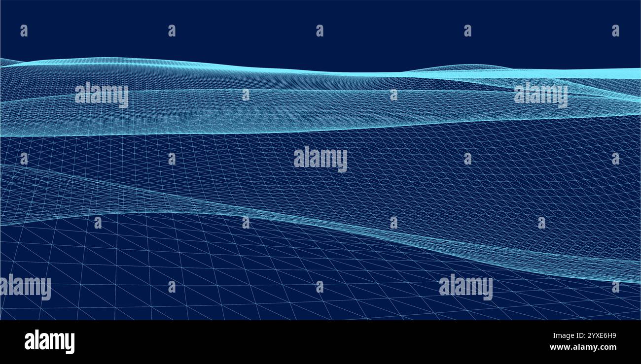 Geometric topography pattern landscape Stock Vector Images - Alamy