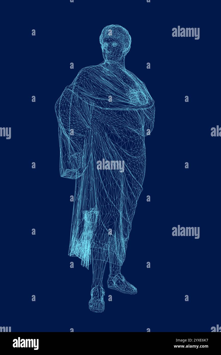 Detailed human sculpture Stock Vector Images - Alamy