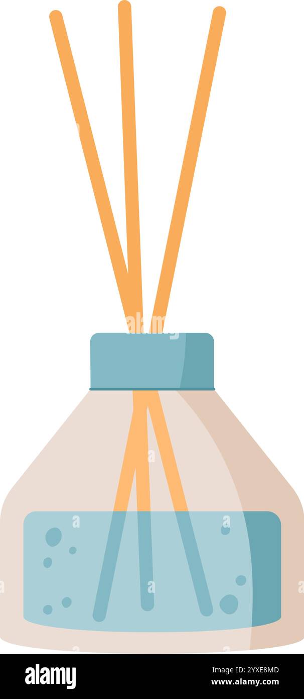 Home fragrance diffuser reed Stock Vector Images - Alamy
