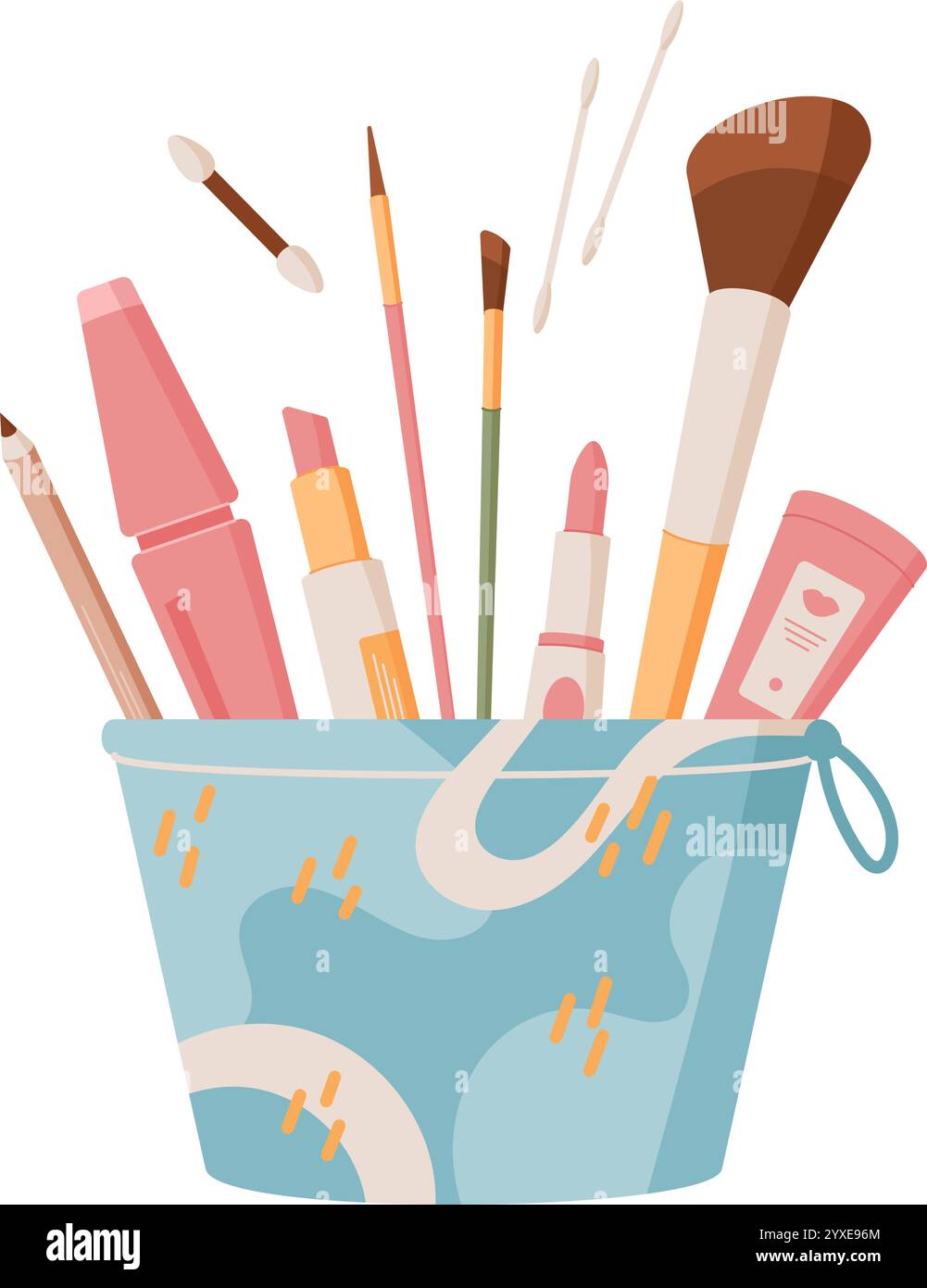 Cosmetic Beauty Product Cartoon Stock Vector Image & Art - Alamy