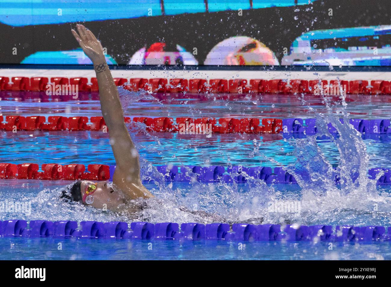 Budapest. 15th Dec, 2024. Regan Smith of the United States competes ...