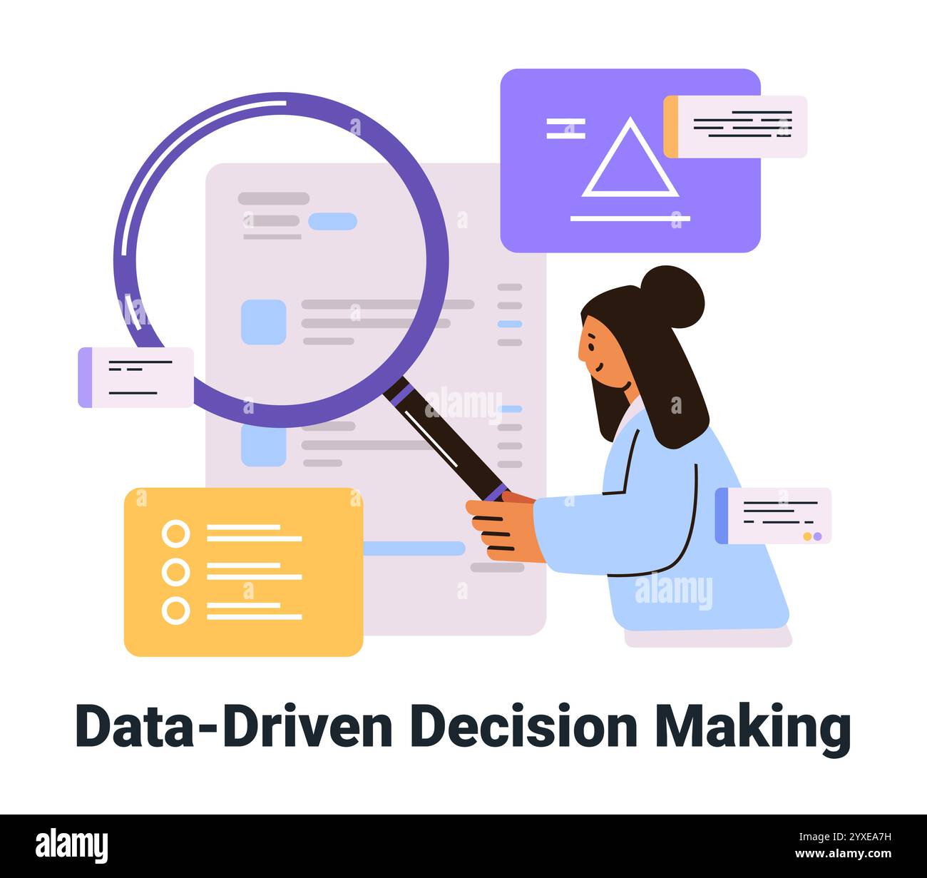 Data driven visualization Stock Vector Images - Alamy