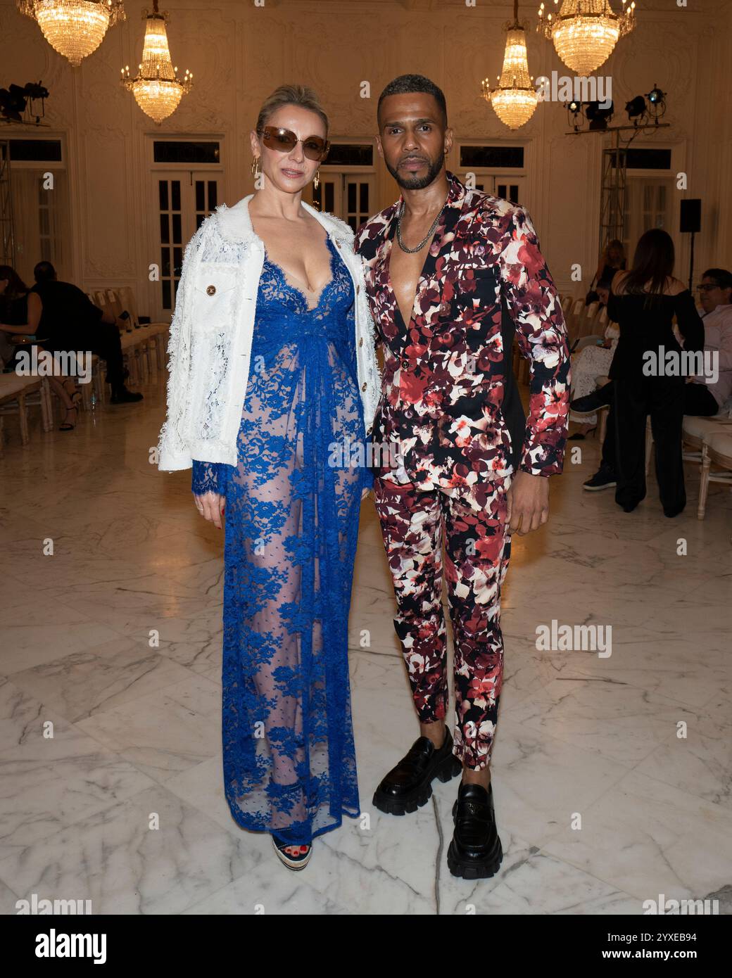 Patricia Noworol and Eric West attends the Frederick Anderson Summer ...