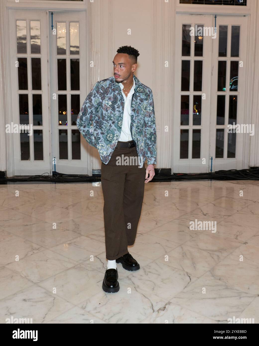 Rafael De Leon attends the Frederick Anderson Summer 2025 Collection at ...