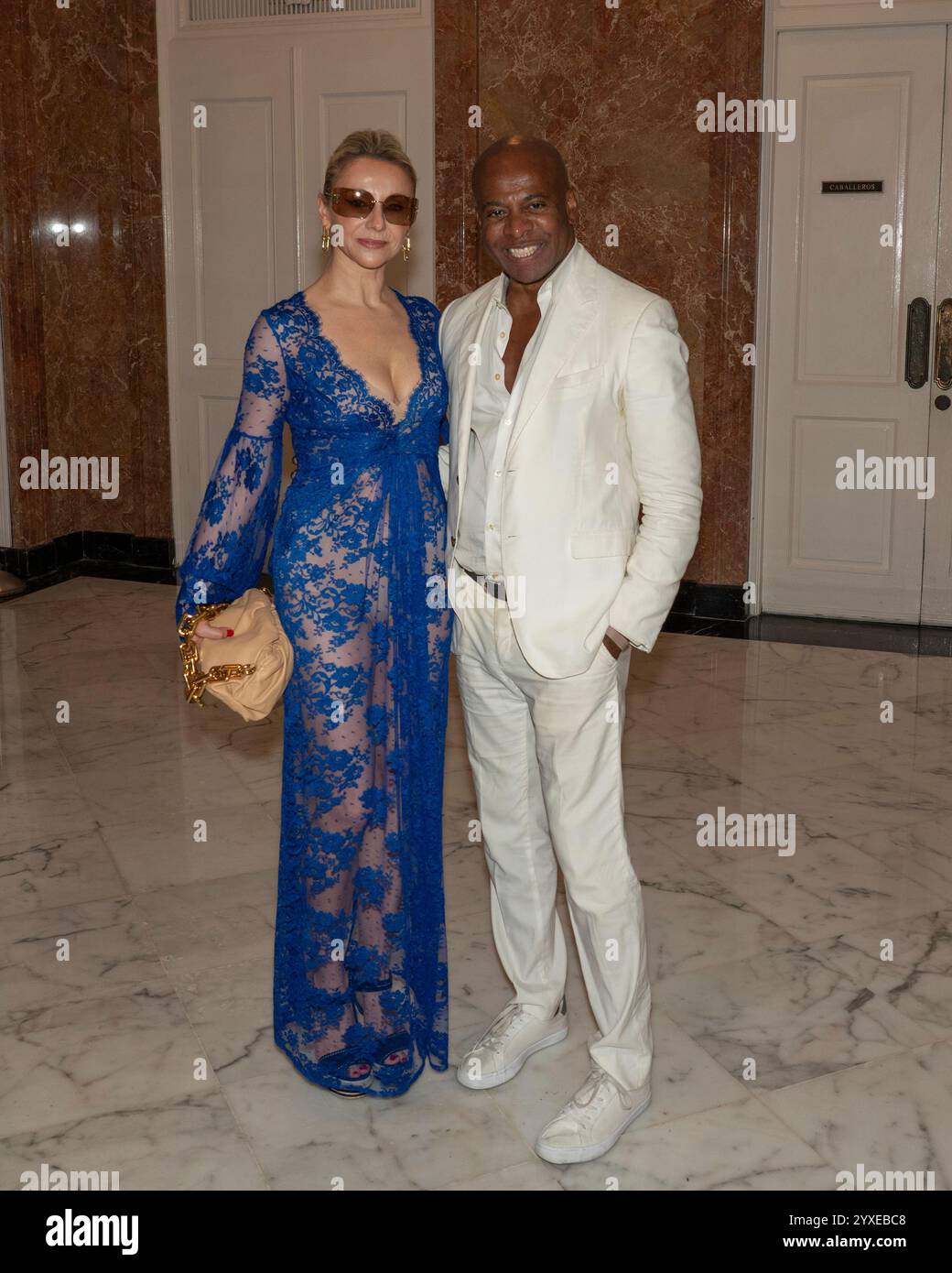 Patricia Noworol and Frederick Anderson attends the Frederick Anderson ...