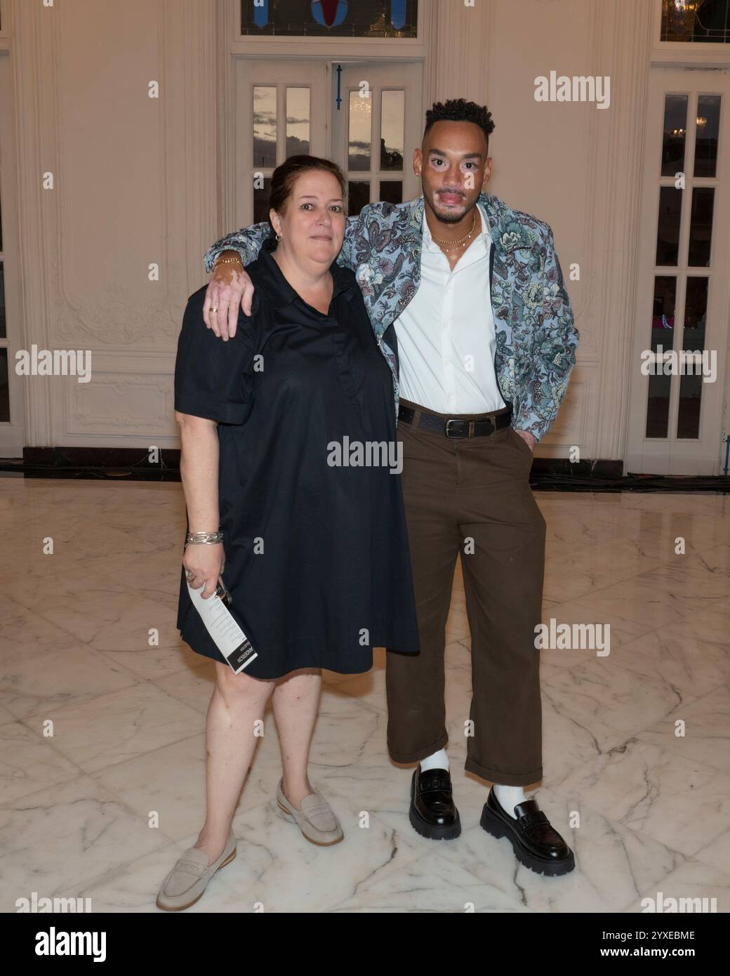 Christina Nealt and Rafael De Leon attends the Frederick Anderson ...