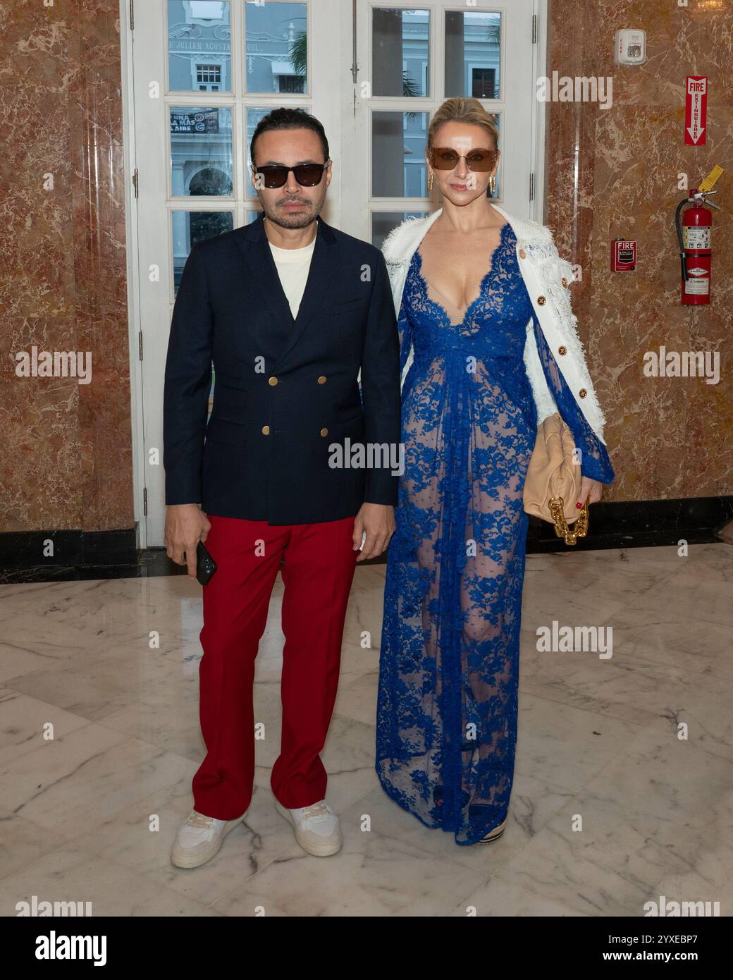 Carlos Campo and Patricia Noworol attends the Frederick Anderson Summer ...