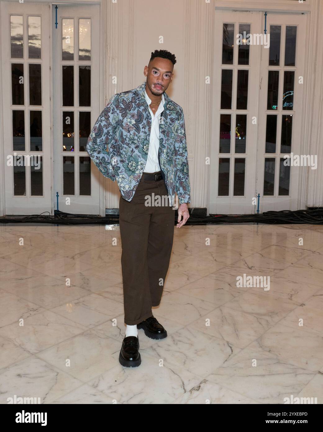 Rafael De Leon attends the Frederick Anderson Summer 2025 Collection at ...