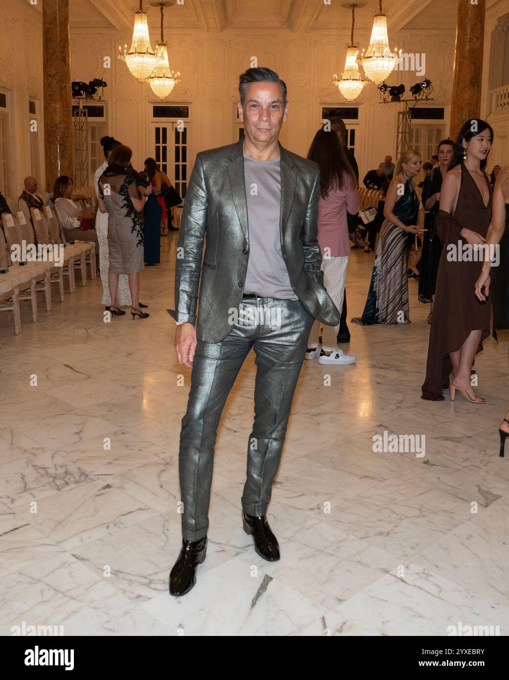 James Aguiar attends the Frederick Anderson Summer 2025 Collection at ...
