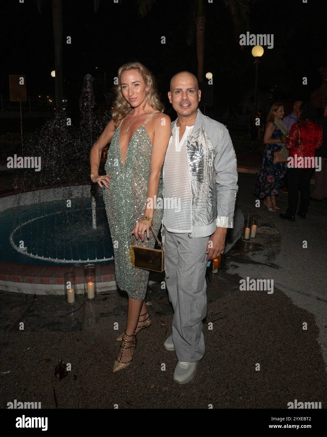 Christy Collins and guest attends the Frederick Anderson Summer 2025 ...