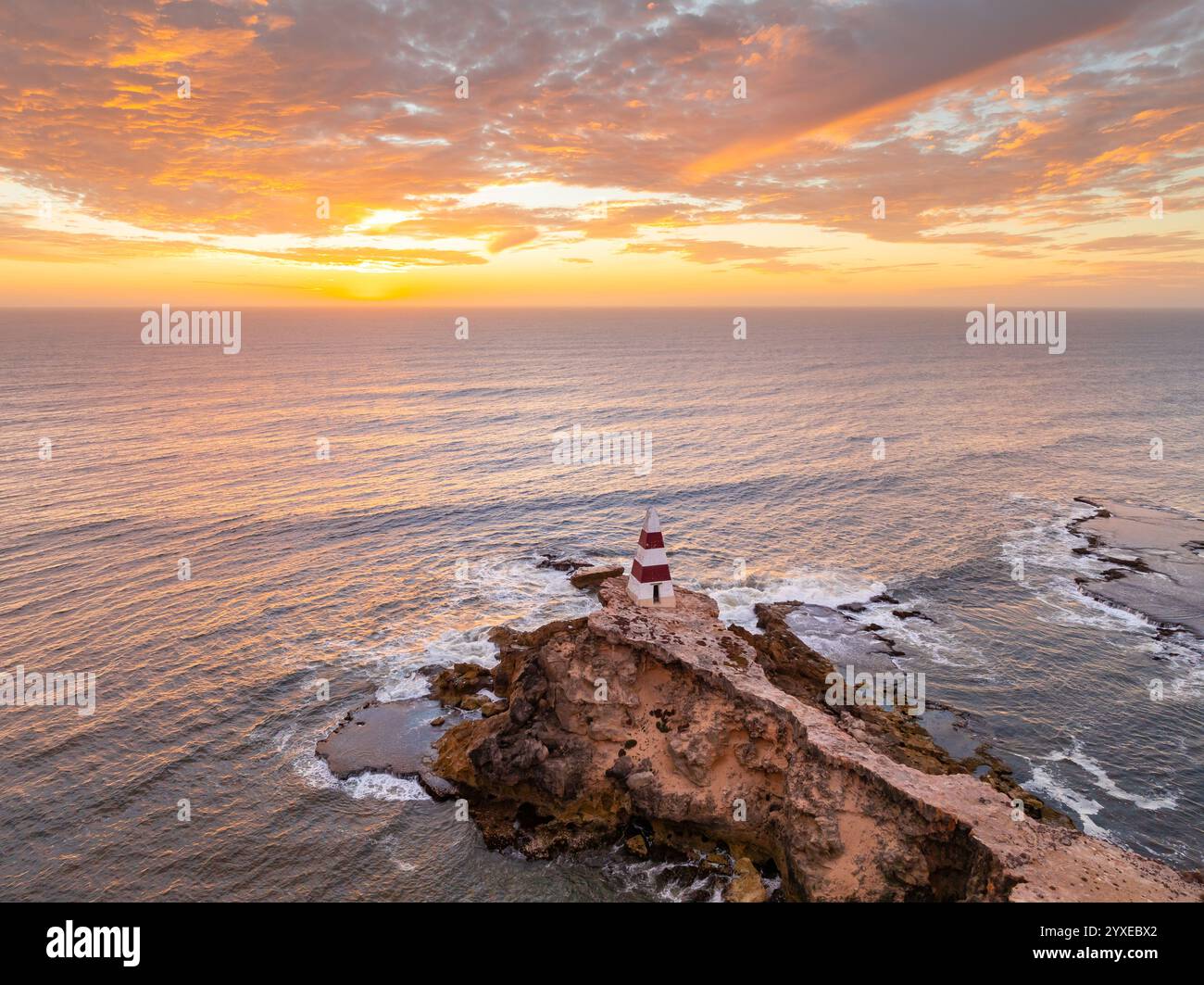 Aerial over limestone rocky point hi-res stock photography and images ...