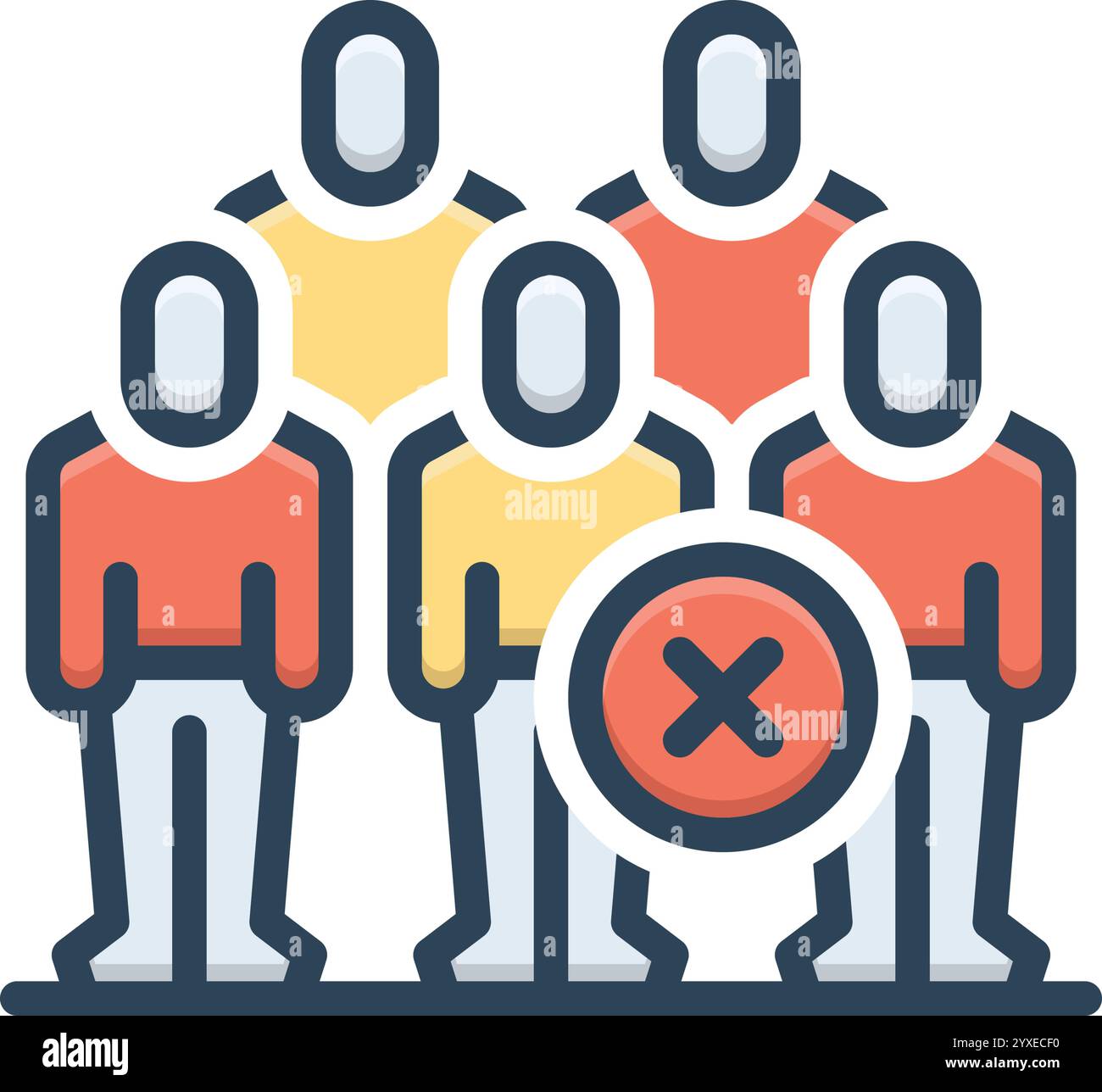 Gathering crowds Stock Vector Images - Alamy