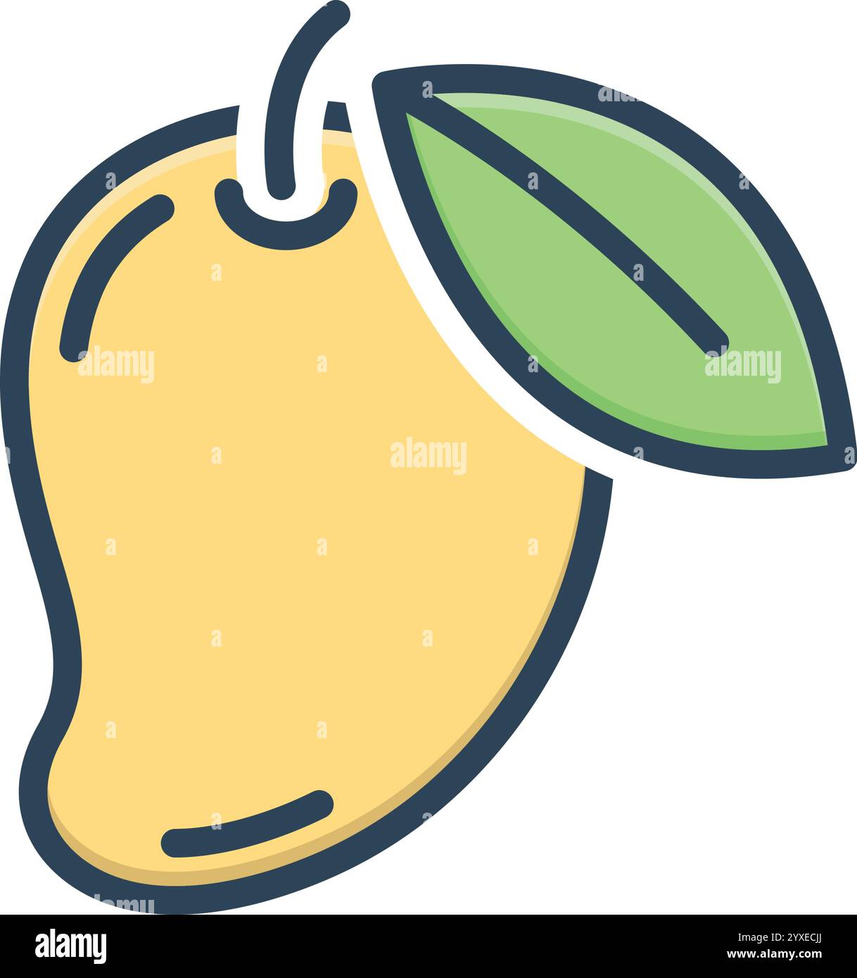 Icon for mango, mangifera indica Stock Vector Image & Art - Alamy