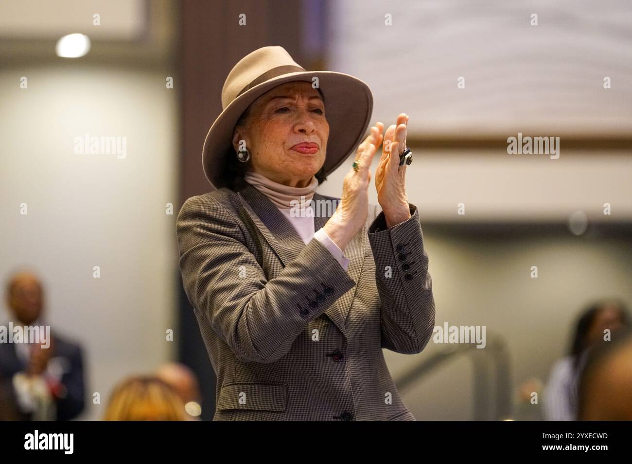 Valerie Richardson Jackson attends a Peach State Women for Harris Walz ...