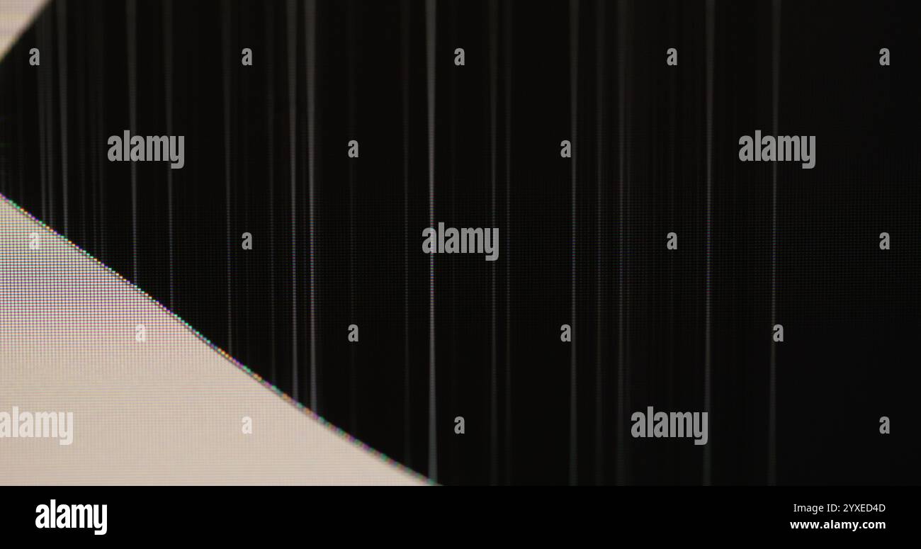 Broken lcd defect display wavy hi-res stock photography and images - Alamy