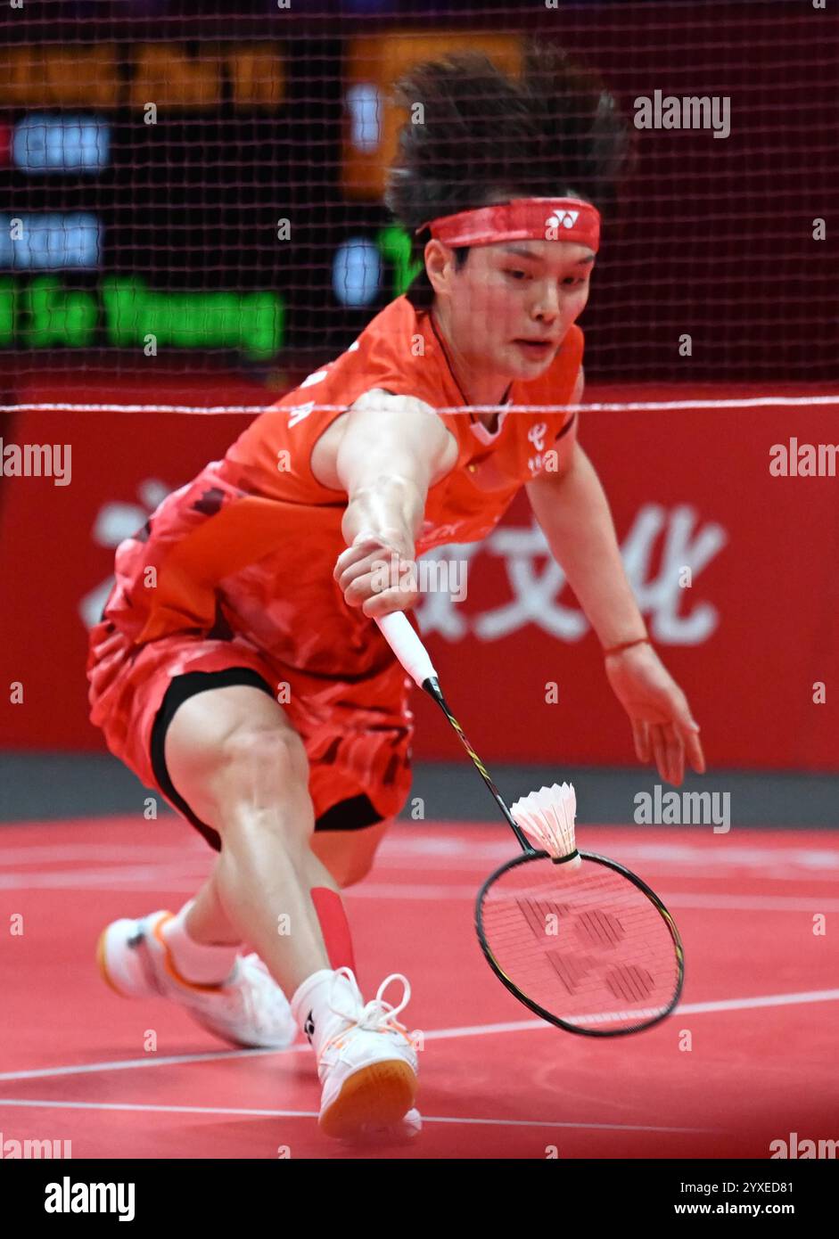 **CHINESE MAINLAND, HONG KONG, MACAU AND TAIWAN OUT** Chinese badminton player Wang Zhiyi ...