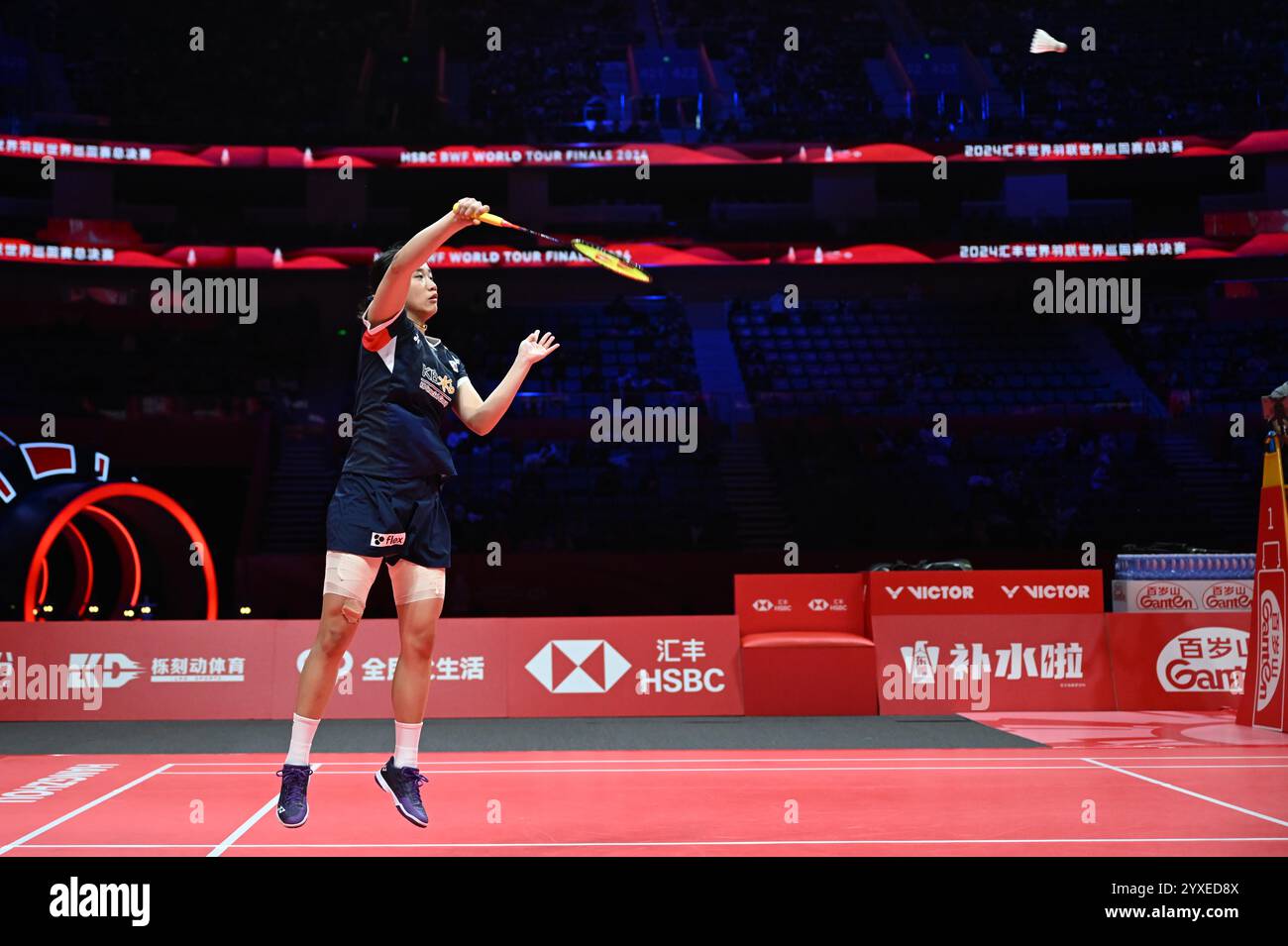 **CHINESE MAINLAND, HONG KONG, MACAU AND TAIWAN OUT** Chinese badminton player Wang Zhiyi ...