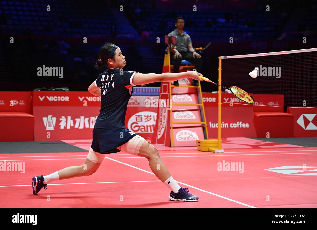 **CHINESE MAINLAND, HONG KONG, MACAU AND TAIWAN OUT** Chinese badminton player Wang Zhiyi ...