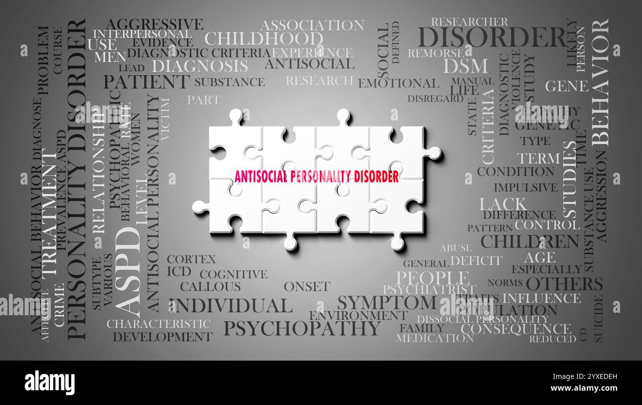 Antisocial personality disorder as a complex subject hi-res stock ...