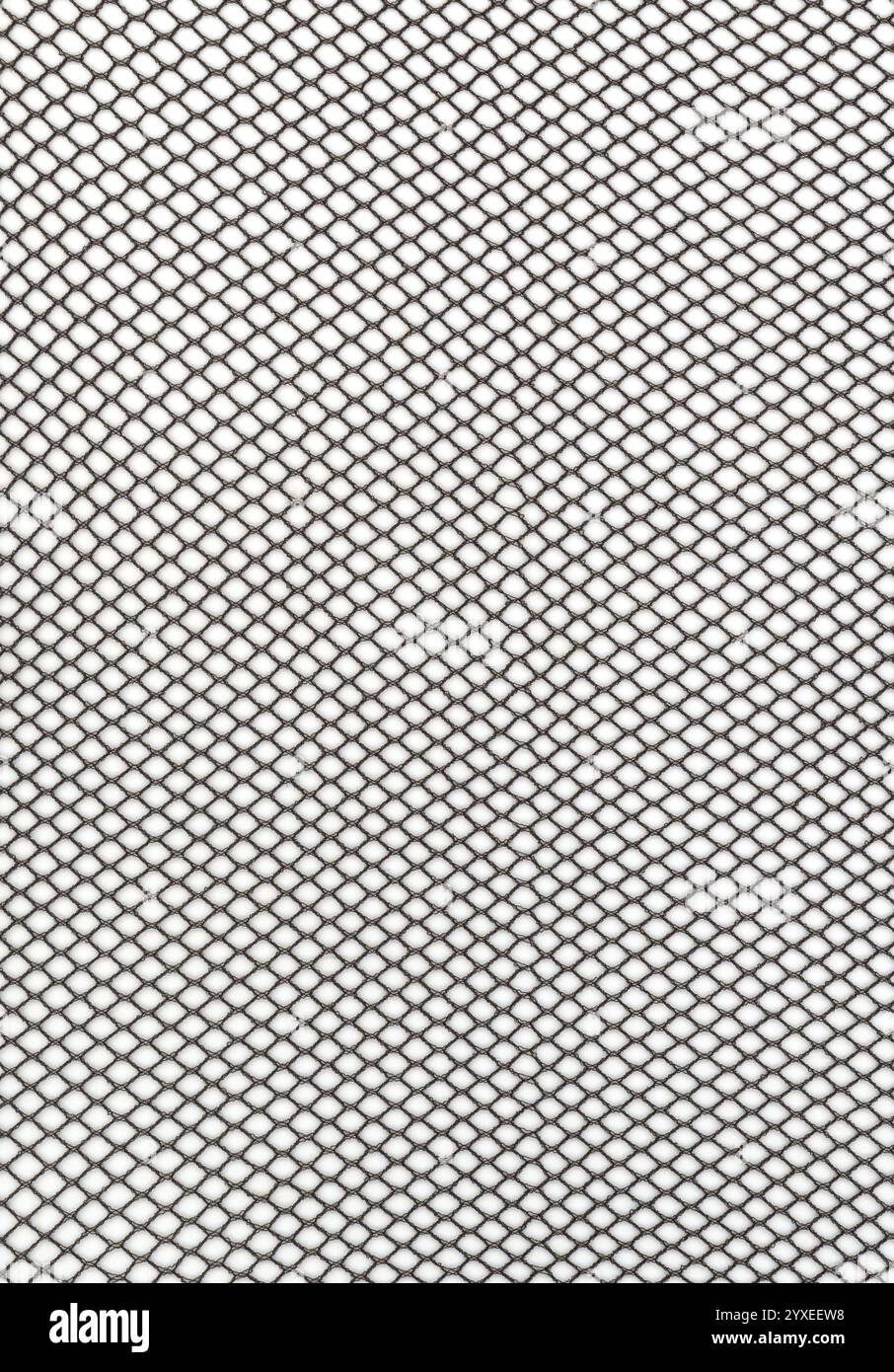 Black fishnet nylon elasticated mesh fabric texture background Stock ...
