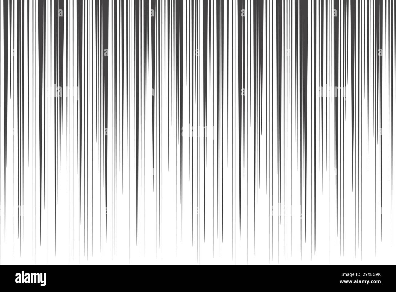 Vertical speed lines for comic manga book. Anime graphic halftone ...