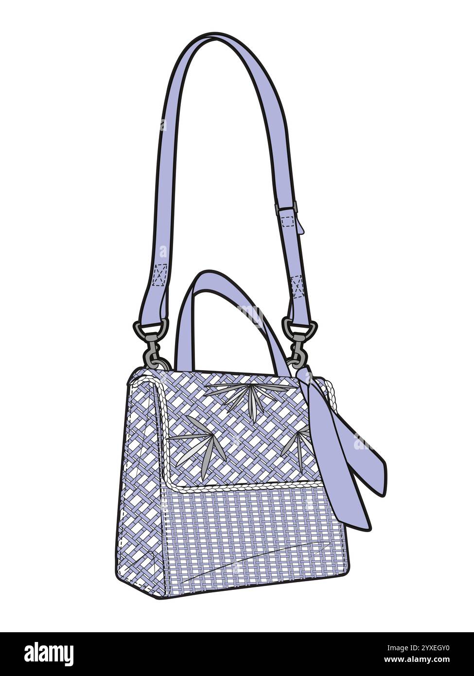 Satchel bags drawing hi-res stock photography and images - Alamy