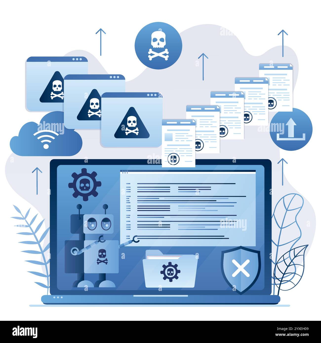 Creates danger Stock Vector Images - Alamy
