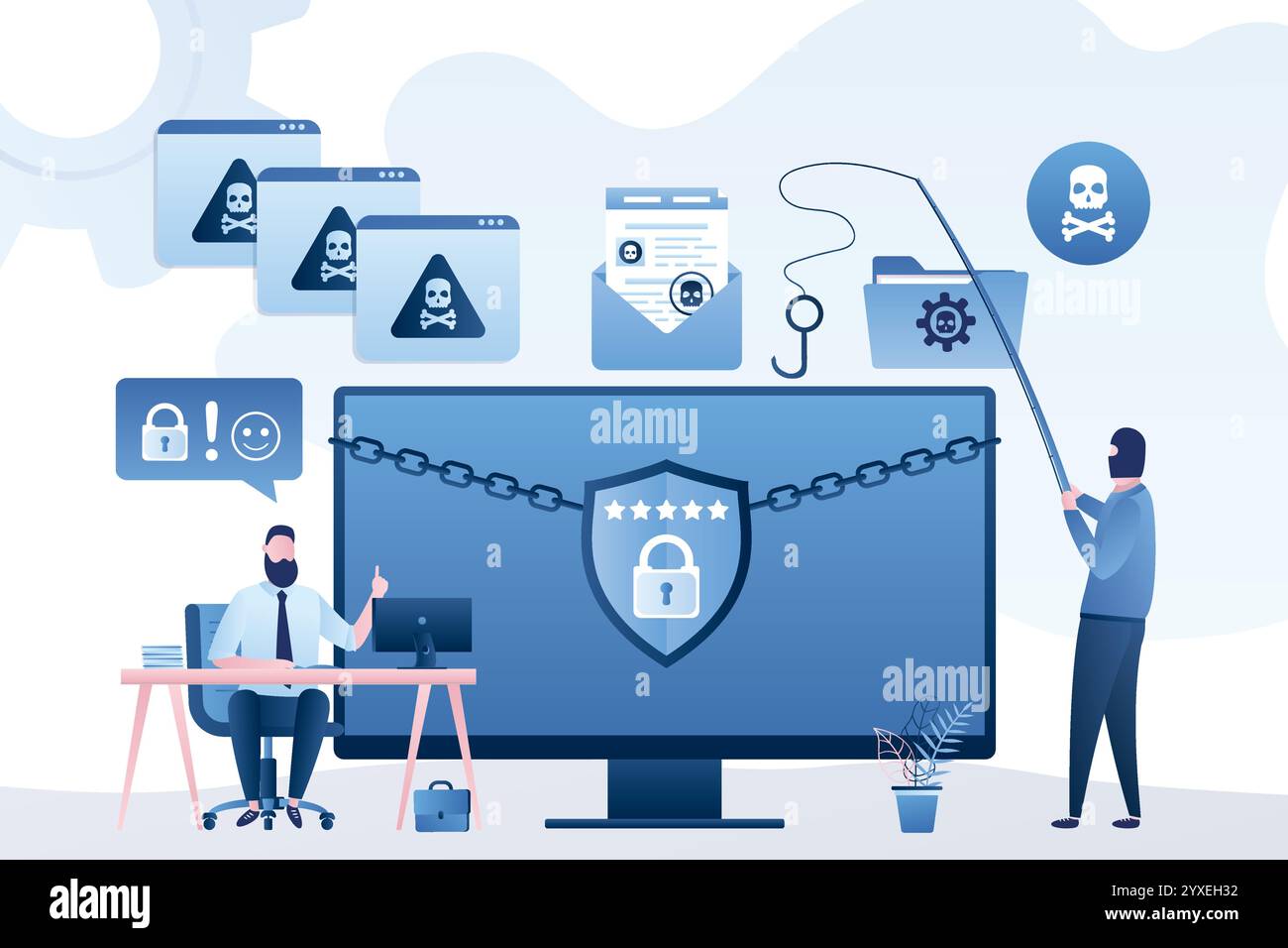 Malicious computer files Stock Vector Images - Alamy