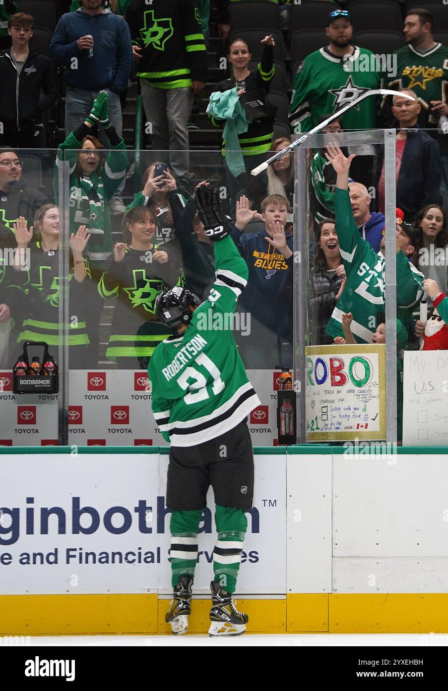 Dallas, United States. 14th Dec, 2024. Jason Robertson #21 of Dallas ...