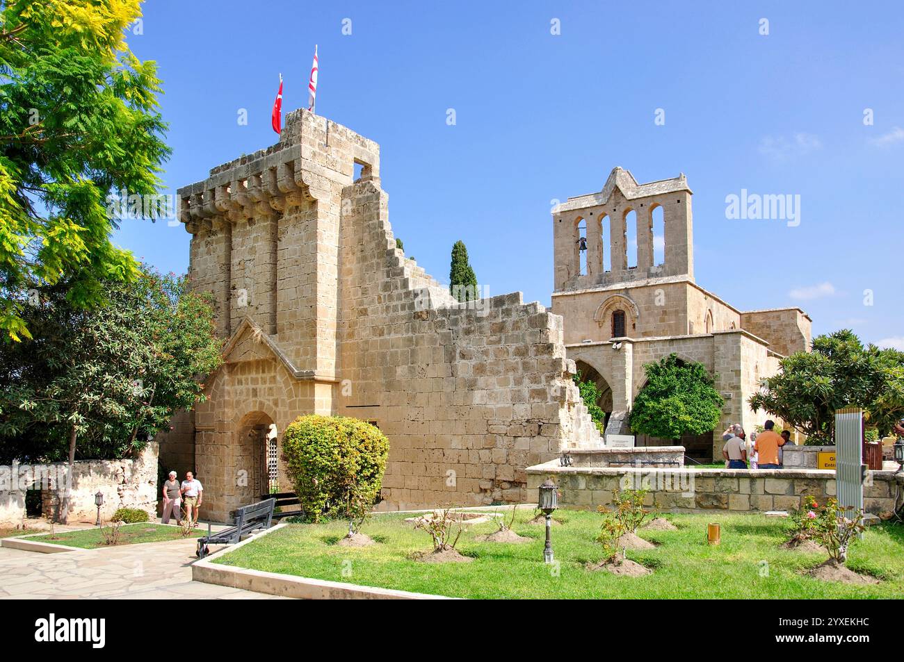 Bellapais Abbey, Bellapais, Kyrenia District, Turkish Republic of ...