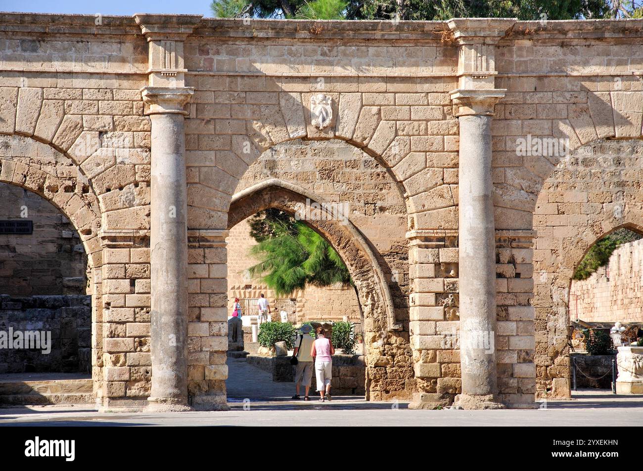 Venetian Royal Palace ruins, Famagusta, Famagusta District, Turkish ...