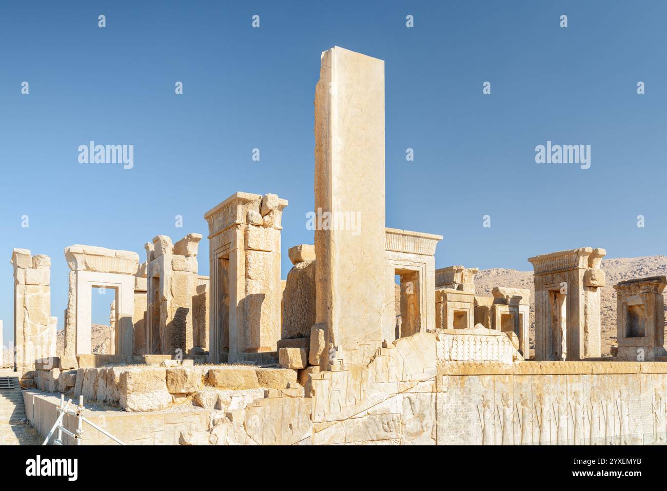 Ruins of the Tachara Palace in Persepolis, Iran Stock Photo - Alamy