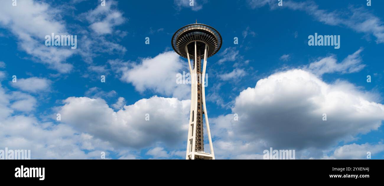 Seattle, Washington, USA - July 26, 2024: Seattle landmark. Space ...