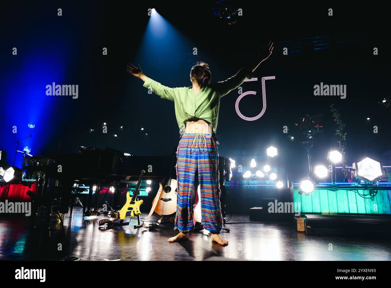 Jacob Collier performs live during the Djesse World Tour at Alcatraz in ...