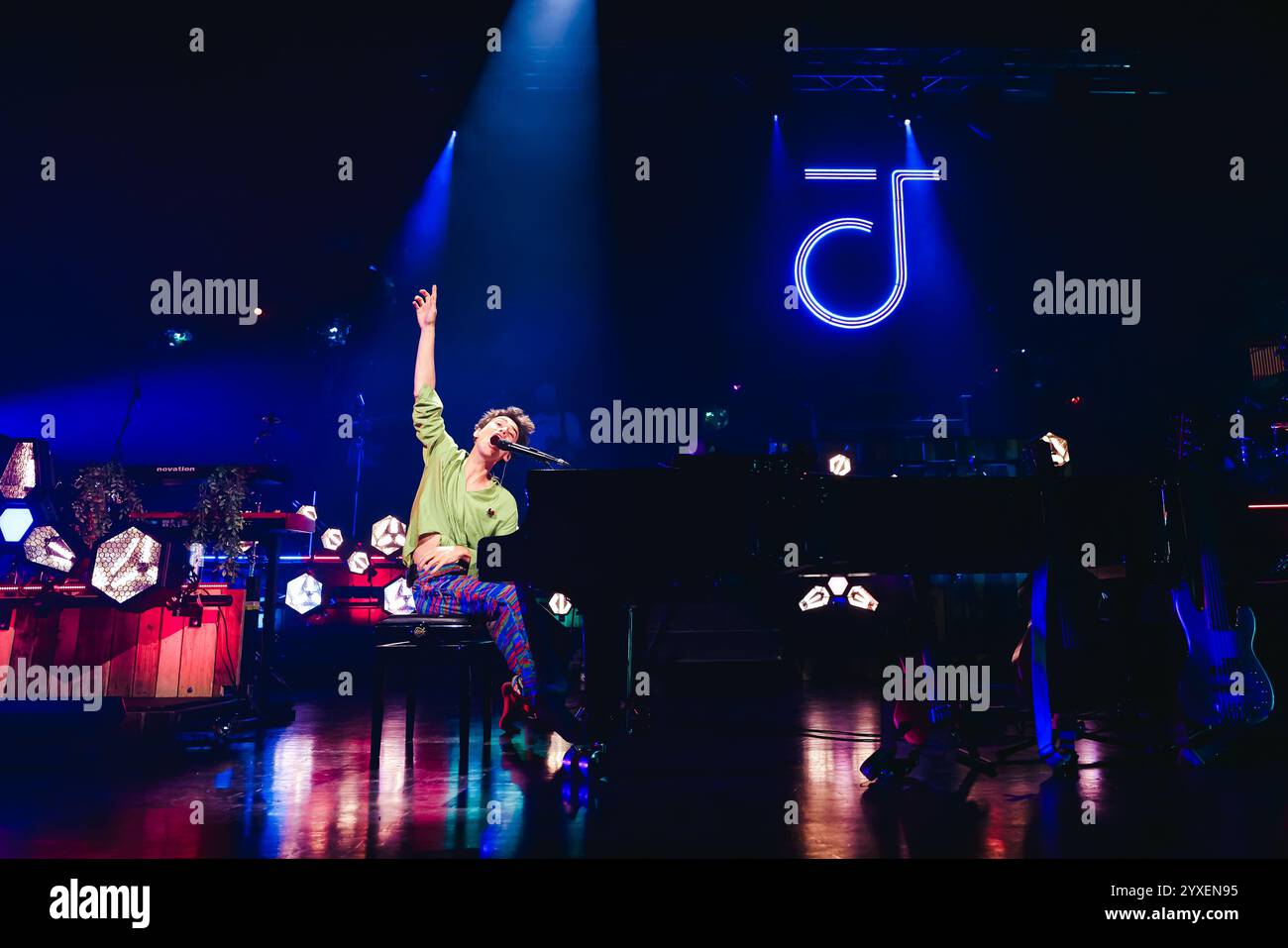 Jacob Collier performs live during the Djesse World Tour at Alcatraz in ...