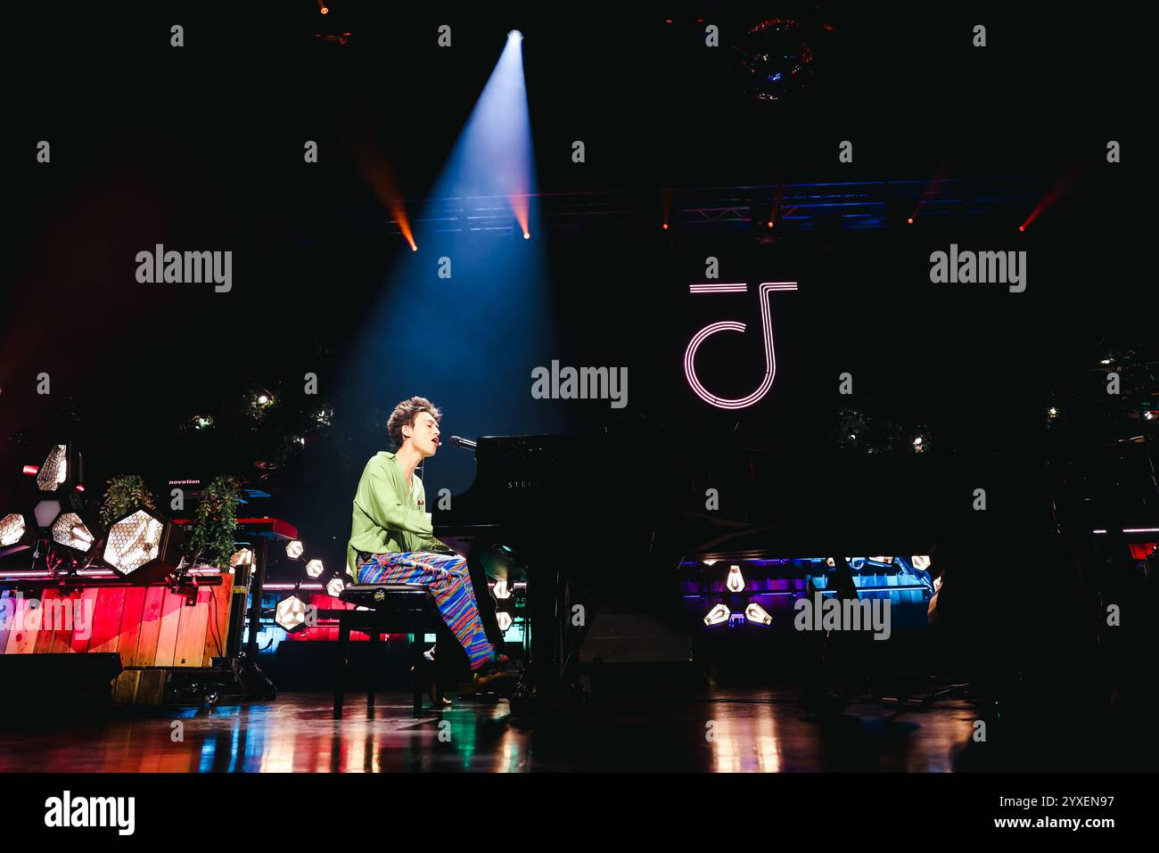 Jacob Collier performs live during the Djesse World Tour at Alcatraz in ...