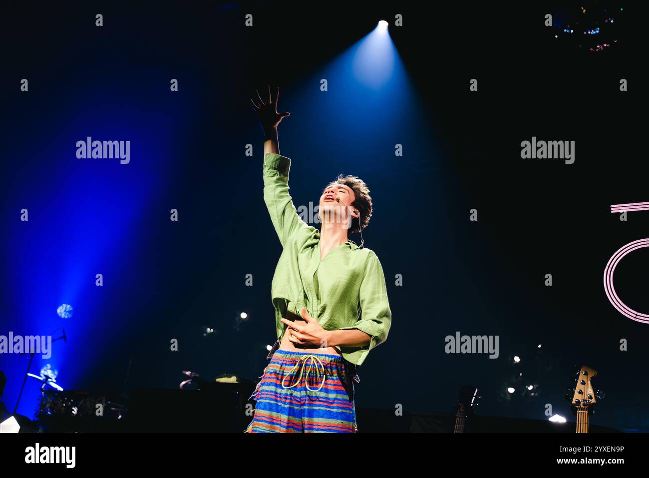 Jacob Collier performs live during the Djesse World Tour at Alcatraz in ...