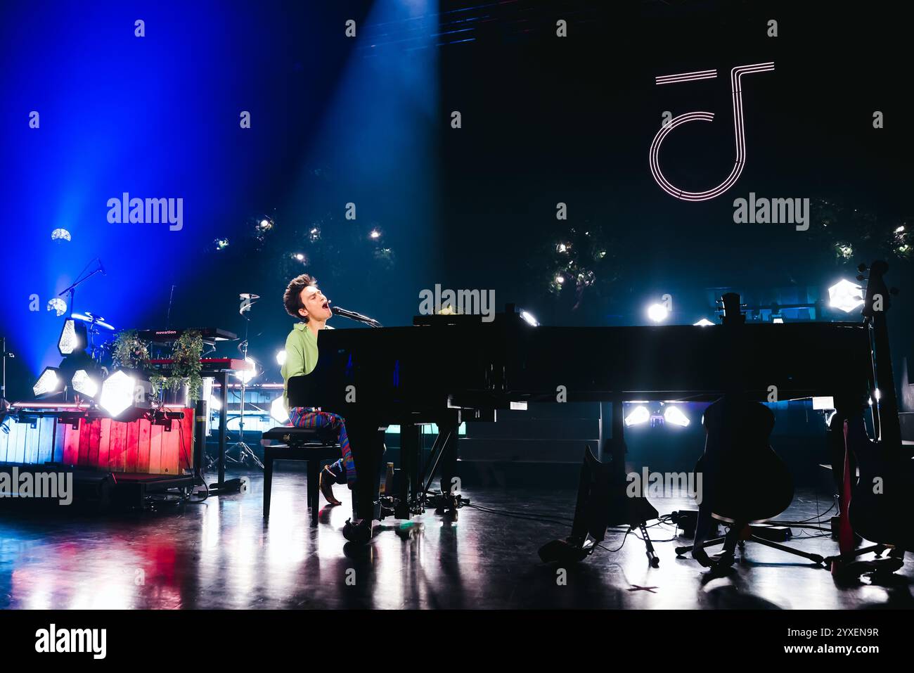 Jacob Collier performs live during the Djesse World Tour at Alcatraz in ...