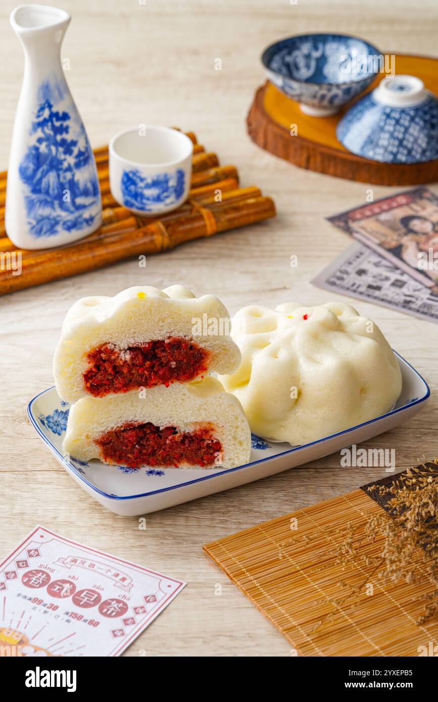 Baozi or Bakpao is a type of yeast-leavened filled bun in various ...